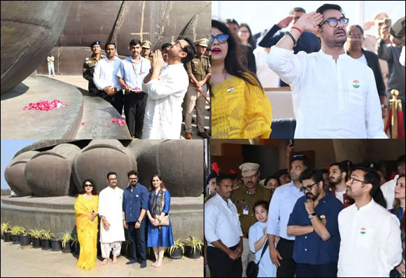 સ્ટેચ્યુ ઓફ યુનિટી નિહાળી આમીરખાન અભિભૂત :કહ્યું - મારા રૂંવાટા ઉભા થઇ ગયા